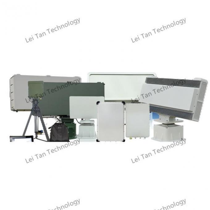 Two Dimensional Four Sided Active Phased Array Radar 15Km Detection Zone
