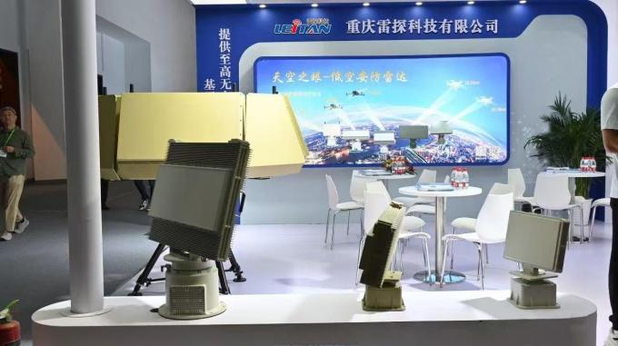 Two Dimensional Four Sided Active Phased Array Radar 15Km Detection Zone