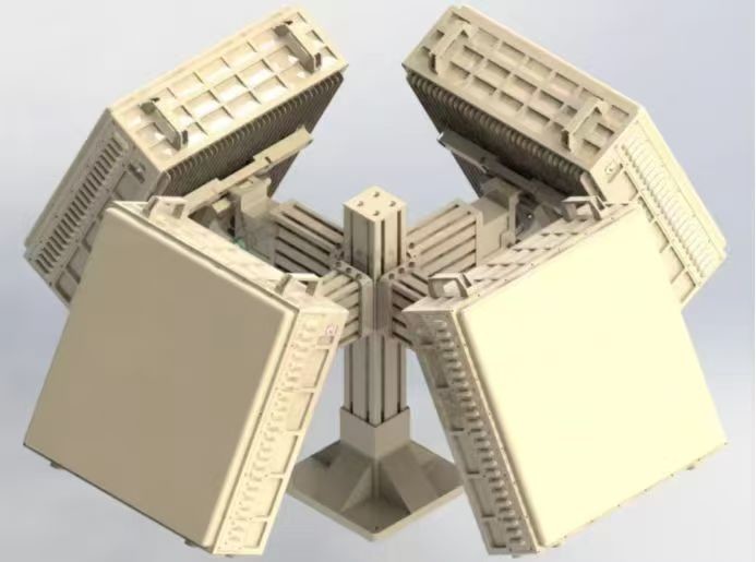 2D Four Array UAV Surveillance Radar For Low Altitude Unmanned Aerial ...